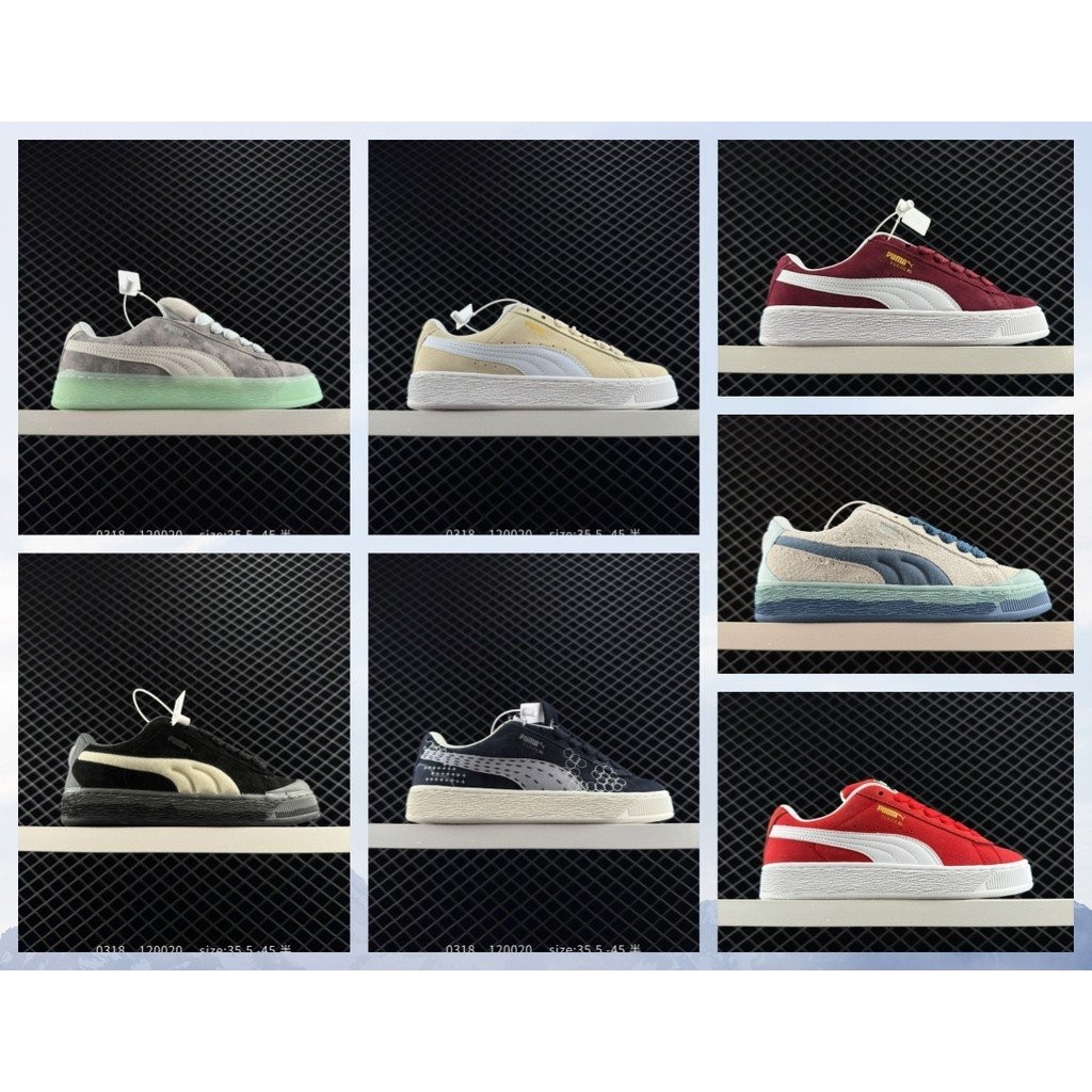 ⚡Retro Street Style Is Coming!Puma Suede XL ‧ Thick-Soled Support ...