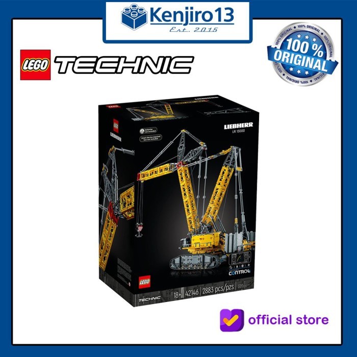 LEGO TECHNIC 42146 LIEBHERR CRAWLER CRANE LR 13000 ORIGINAL | Shopee Malaysia