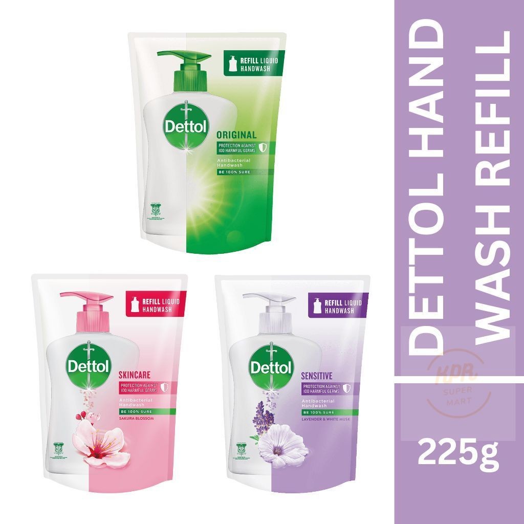 DETTOL Hand Wash Refill Pack (225g) | Shopee Malaysia