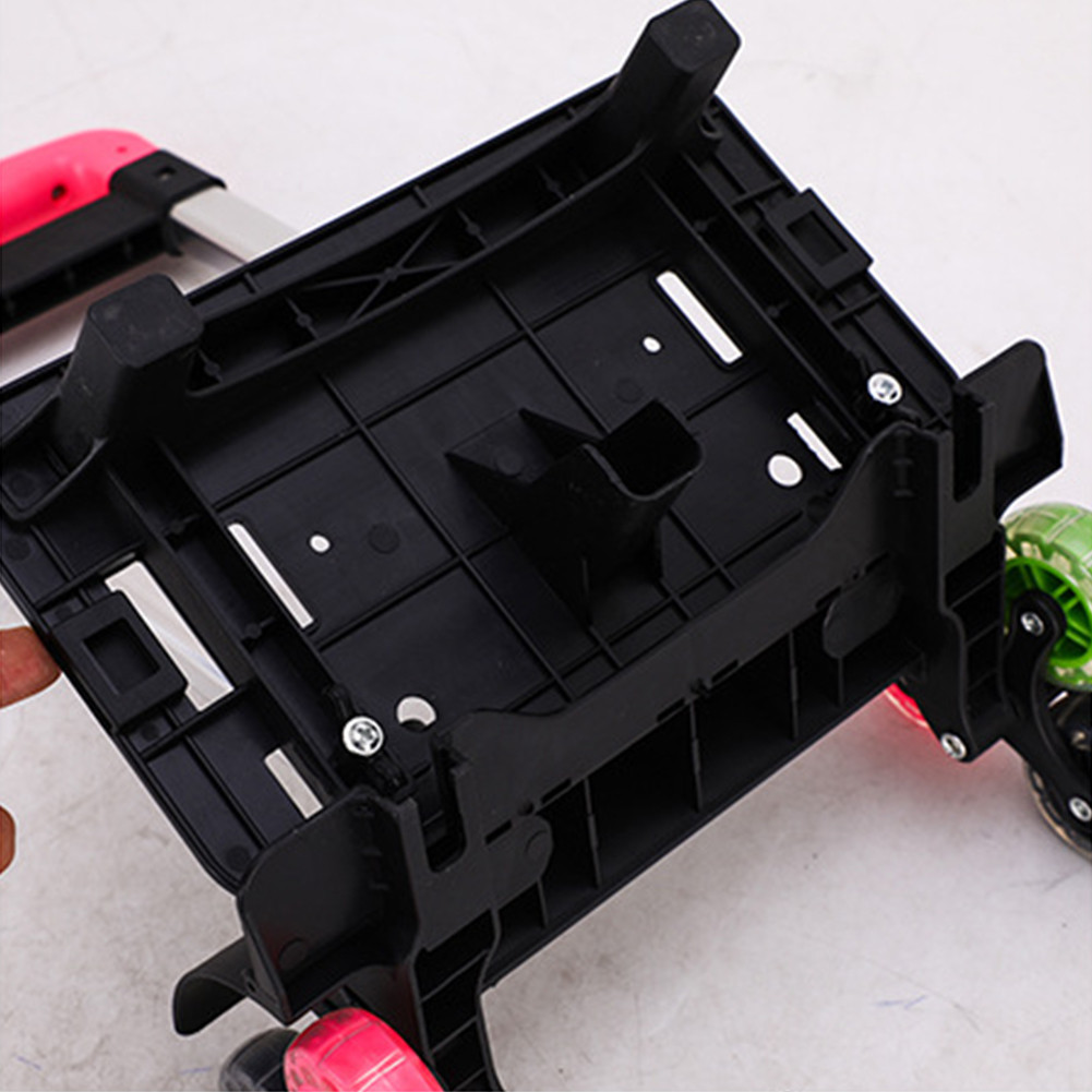 [kidsworld.my] 6 Wheels Rolling Luggage Carts Aluminum Alloy ...