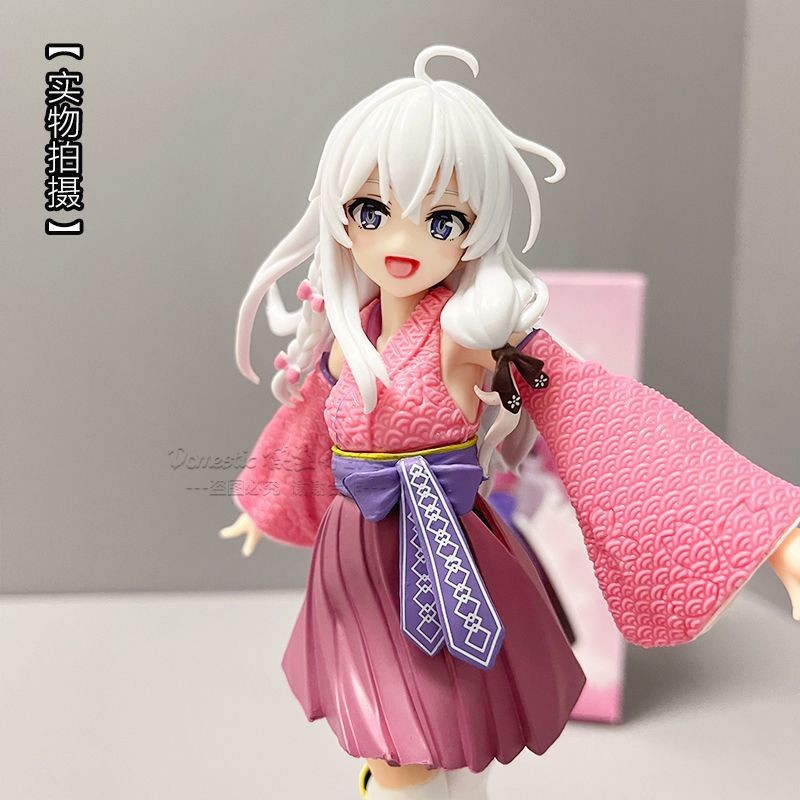 Two-Dimensional Magician Desk Irena Witch Beautiful Girl Cherry Blossom ...