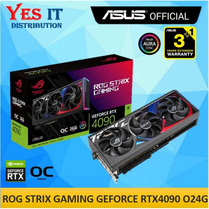 Asus ROG STRIX Gaming GeForce RTX 4090 OC / RTX4090 /RTX 4090 / LC ...