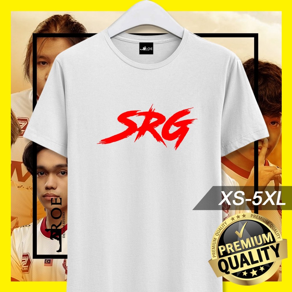 🔥 Baju Tshirt SRG Selangor Red Giants Mobile Legends + Plus Size 🔥 | Shopee Malaysia