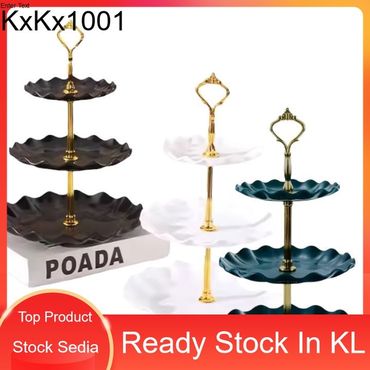 Dessert Stand 3 Tier Cake Stand Cupcake Stand 3 Tier High Tea Stand ...
