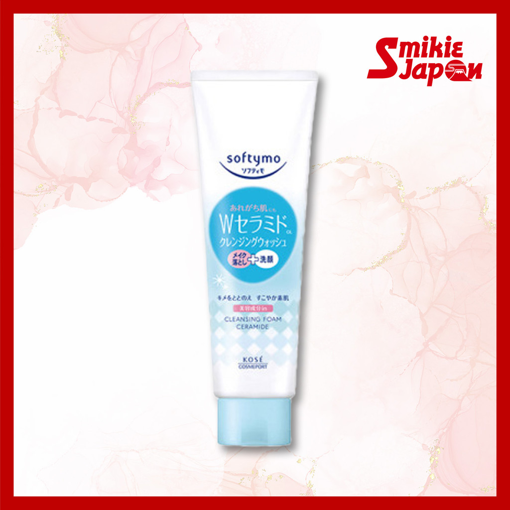 KOSE Softymo Cleansing Wash Foam Ceramide 190g | Shopee Malaysia