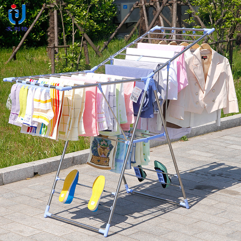 Rak pengeringan lipat keluli tahan karat Youlite, rak pengeringan ...