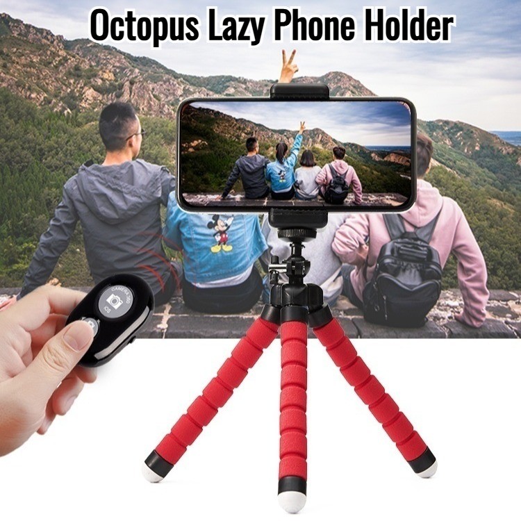 🔥Local Seller🔥【Photography Artifact】Octopus Lazy Phone Holder/Flexible ...