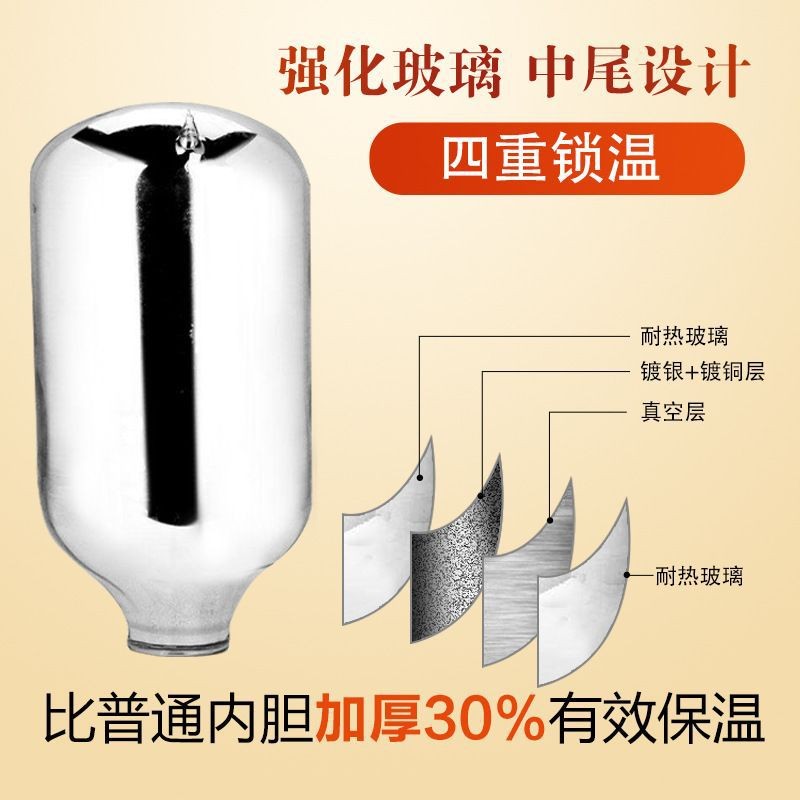 Botol termos botol air panas gaya tekanan gas Tianxi, botol air terbuka ...