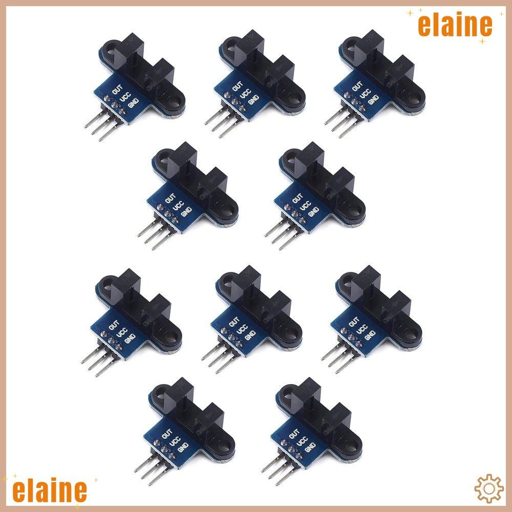 ELAINE2 10pcs Speed Measuring Sensor, Disk Count 3.3V To 5V Optical ...