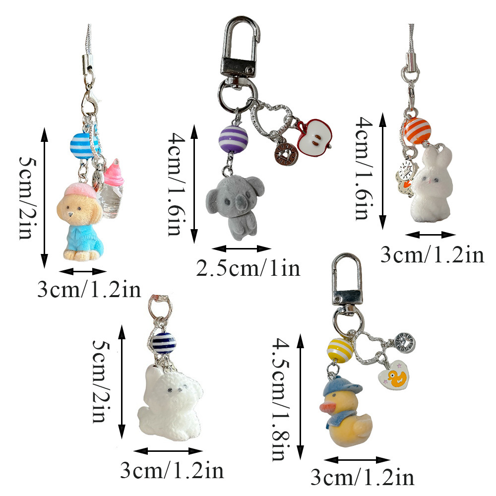Keychain Backpack Pendant Hanging Accessories Keyring Key Holder Mobile ...