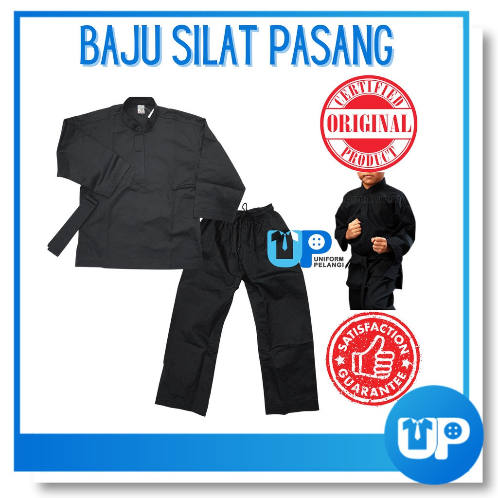 Baju Silat Sepasang Yang Quality Baik 100% Original Brand Silat Uniform Set SL158 SL168 | Shopee ...