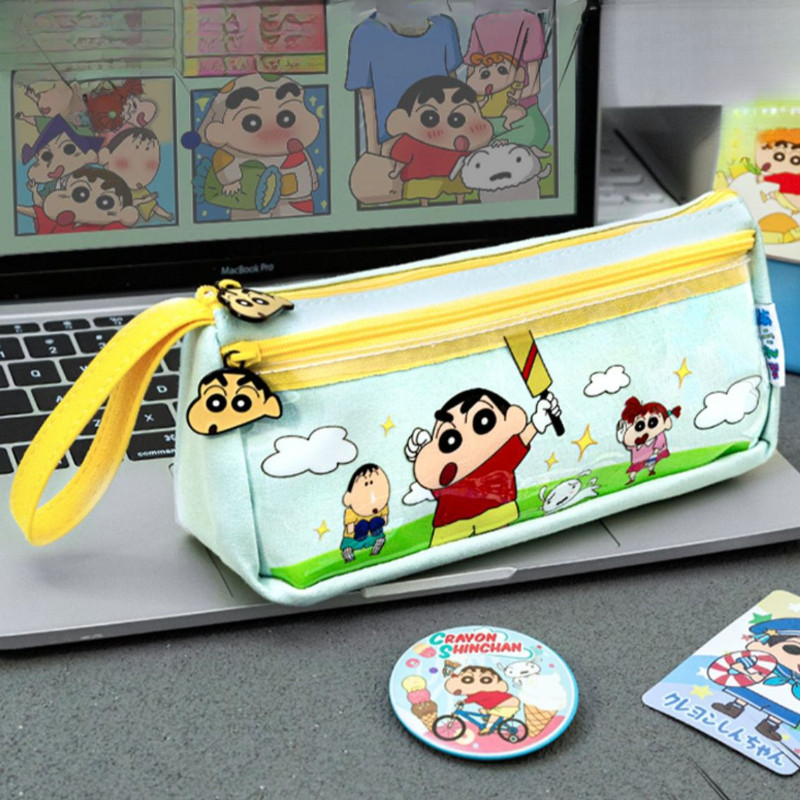 Crayon Shin-Chan Pencil Case!2024 New Style Large-Capacity Stationery ...