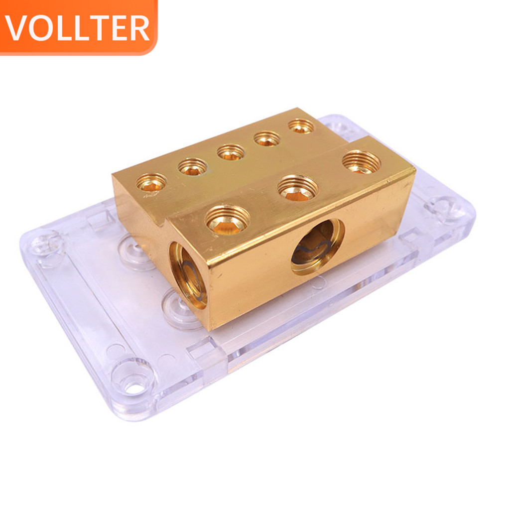 Car Audio Power Terminal Block Stereo Junction Box Distribution Boxes ...