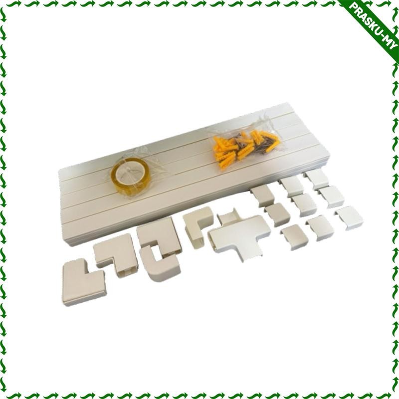 [PraskuMY] Cord Hiders Set Cable Organizer Paintable Cable Management ...