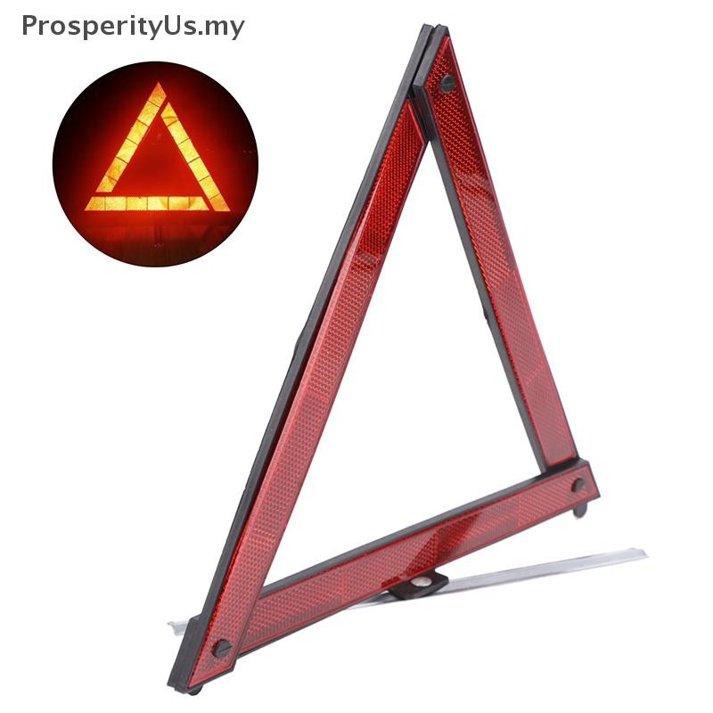 [ProsperityUs] Car Tripod Folded Stop Sign Reflector Car Emergency ...