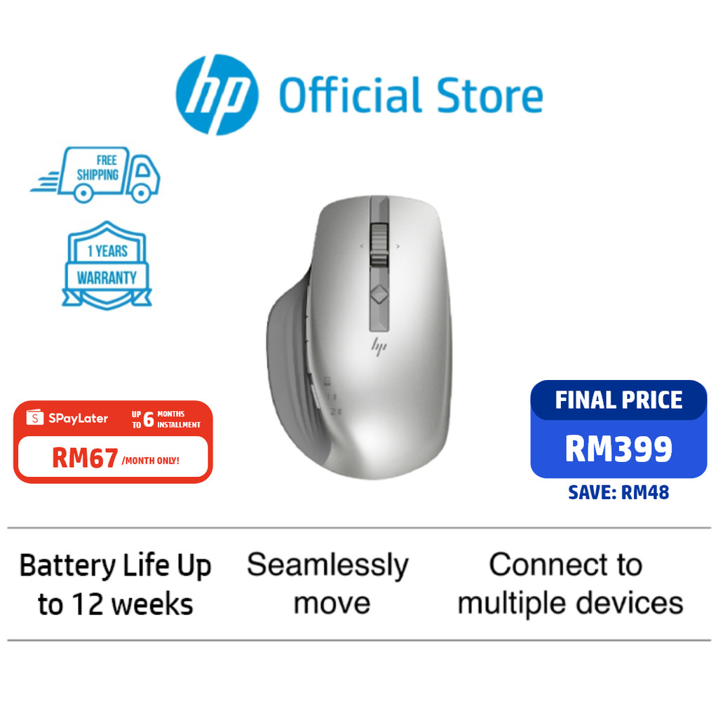 HP 930 Creator Wireless Mouse / Made for customization / Connect across ...