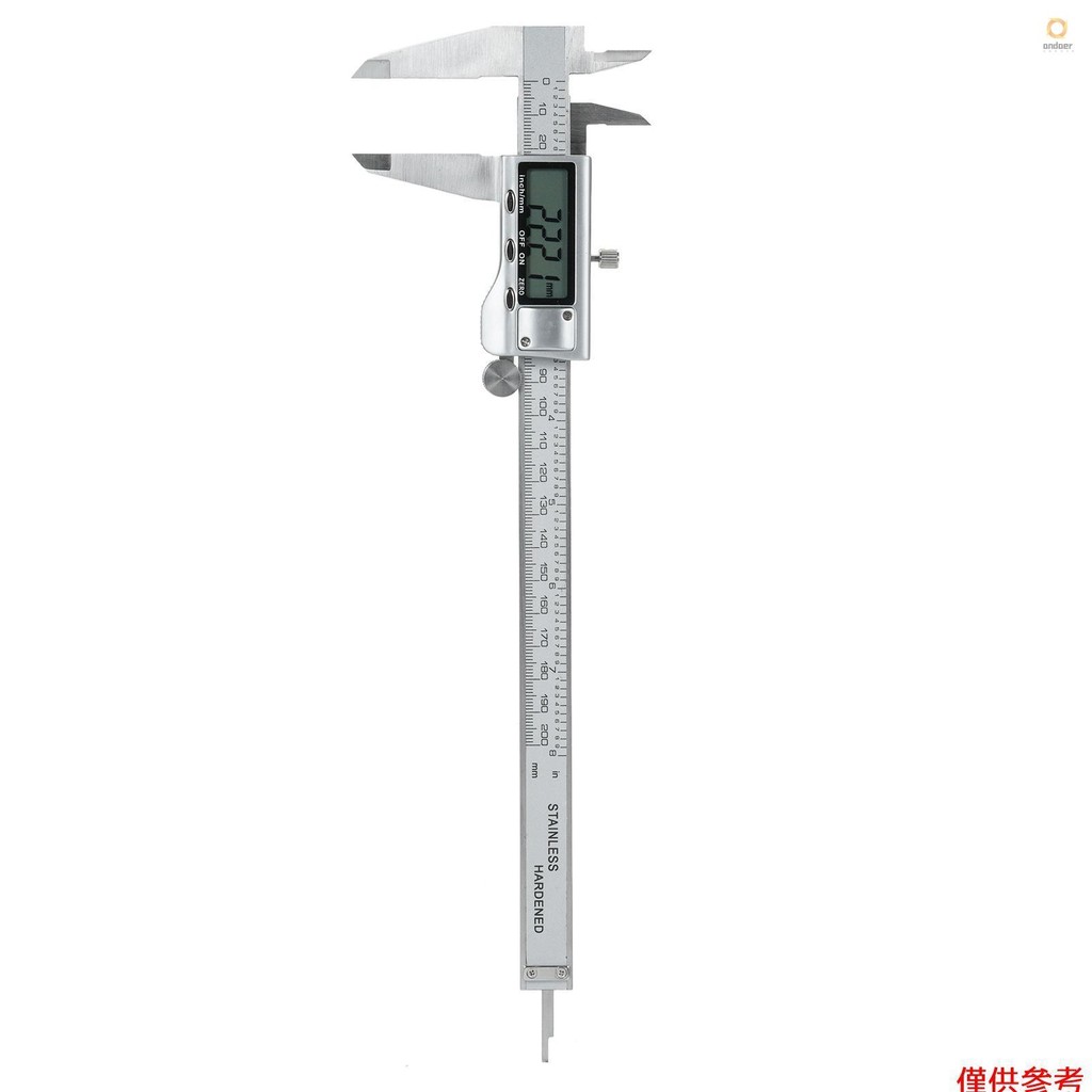 Digital Caliper Vernier Caliper 8 Inch/200 mm Measuring Tool with ...