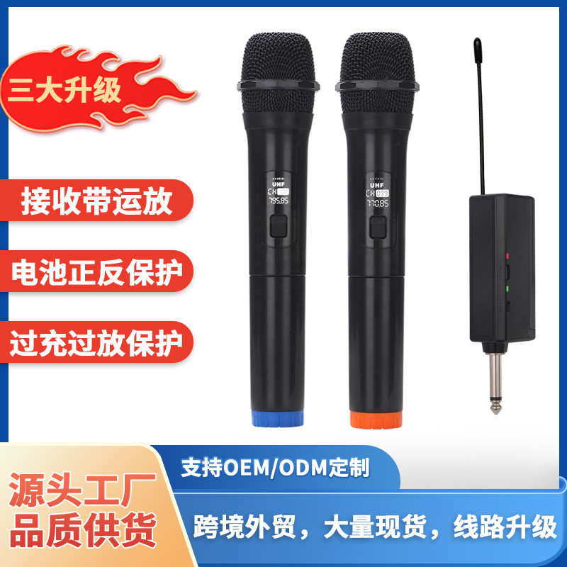 microphone mic amgrass microphone wireless Mikrofon tanpa wayar satu ...