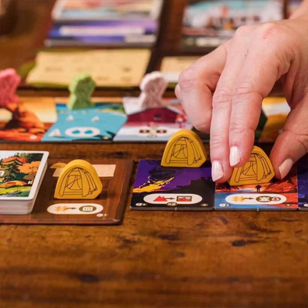 Trekking The National Parks Board Game Family Party Strategy Game Cards ...