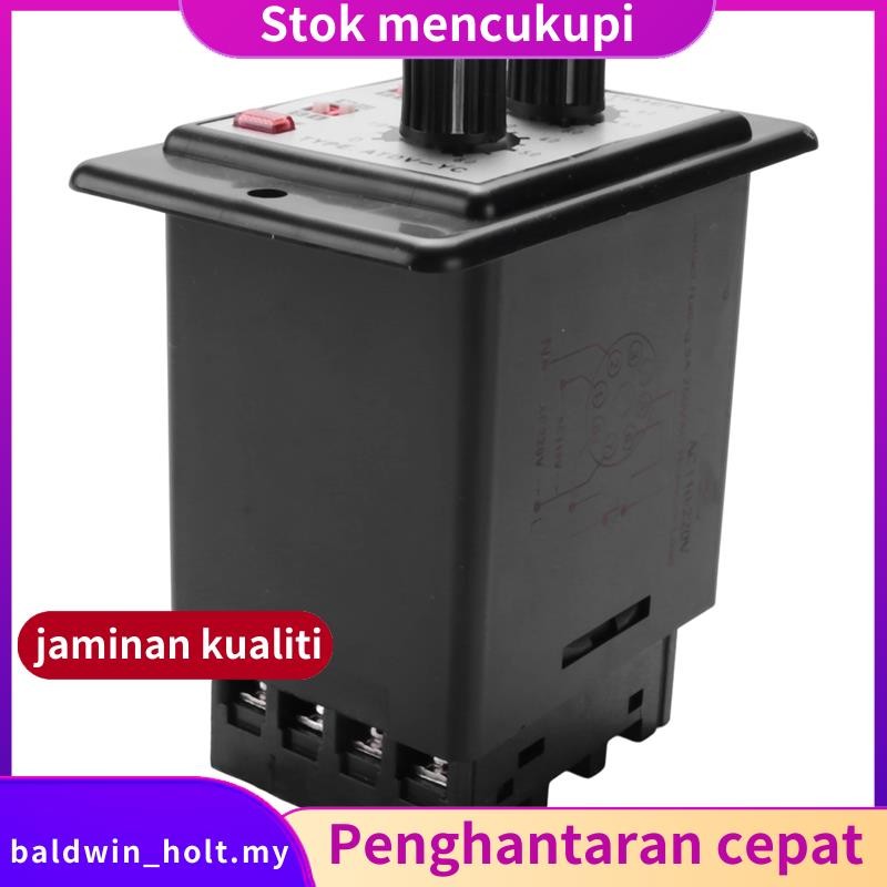 On Off Twin Relay Knob Control Time Switch ATDV- 6S-60M Relay Board AC 110/220V Electrical ...