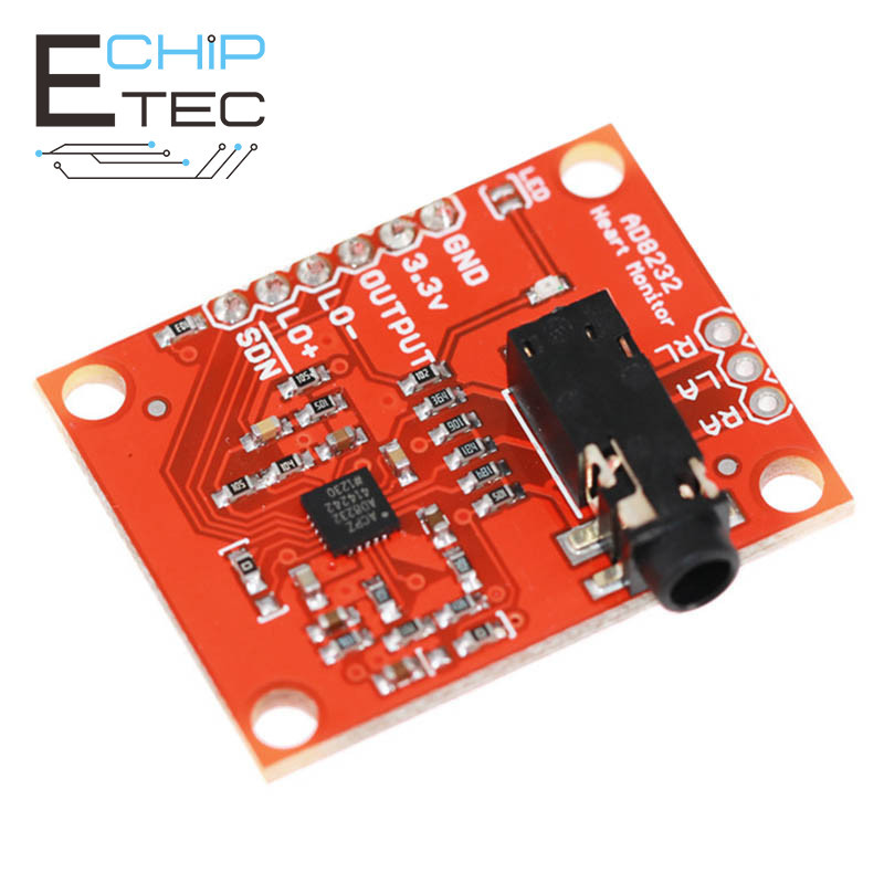 Acquisition Development Module Module Ad8232 Bioelectric Signal Measurement Sensor Pulse Heart