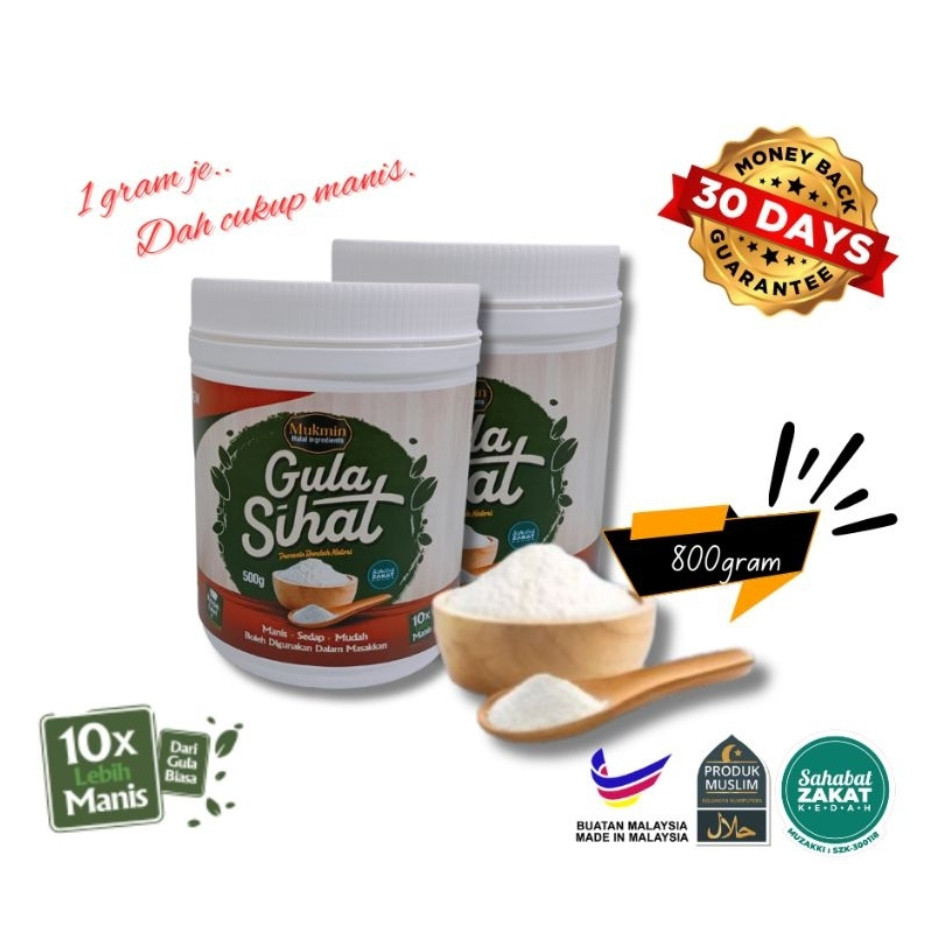 Gula Sihat - 800g (Pemanis Rendah Kalori) | Shopee Malaysia