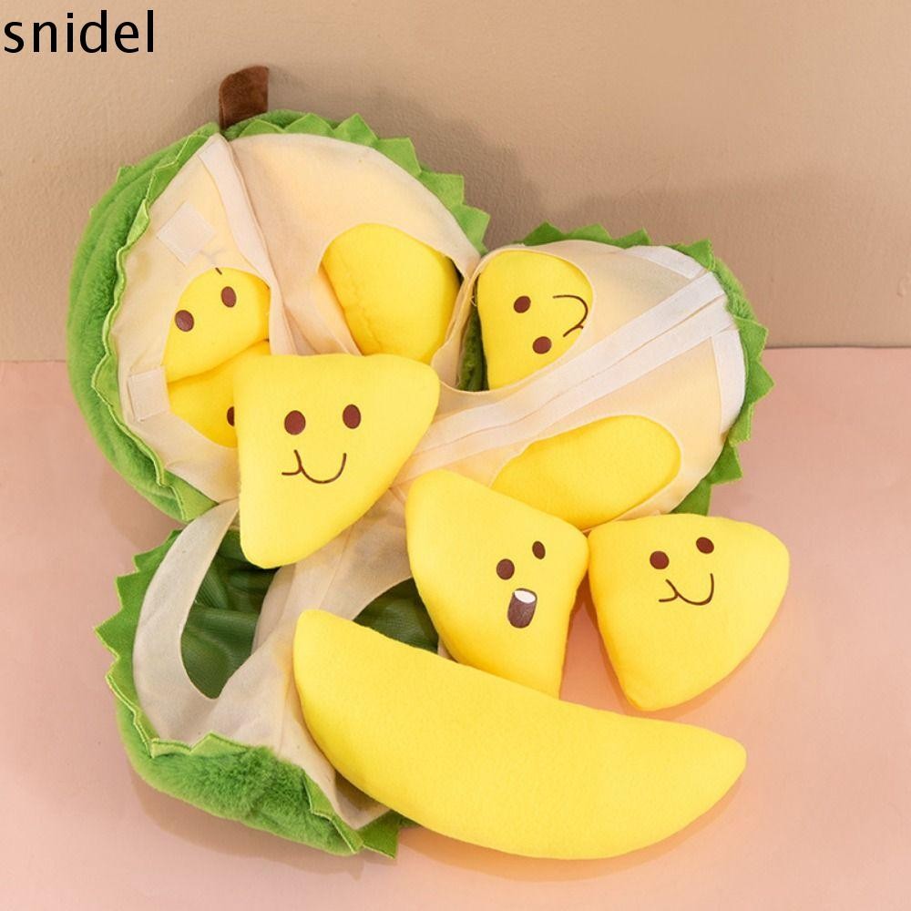 SNIDEL Detachable Durian Plush Toy, Soft Collection Fruit Durian Plush ...