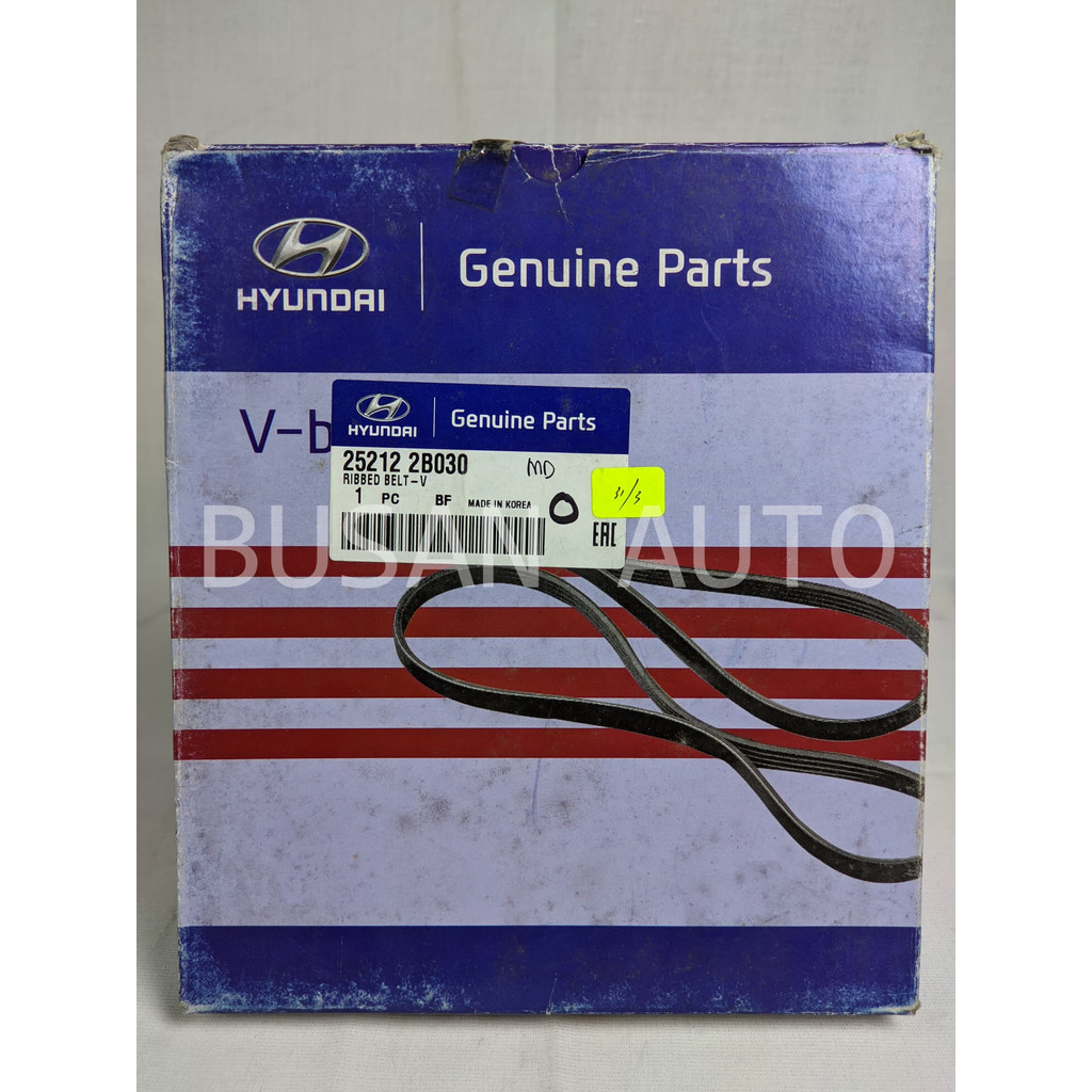 Hyundai Kia Original Fan Belt 6PK953 For Hyundai Elantra MD 1.6 - 25212 ...