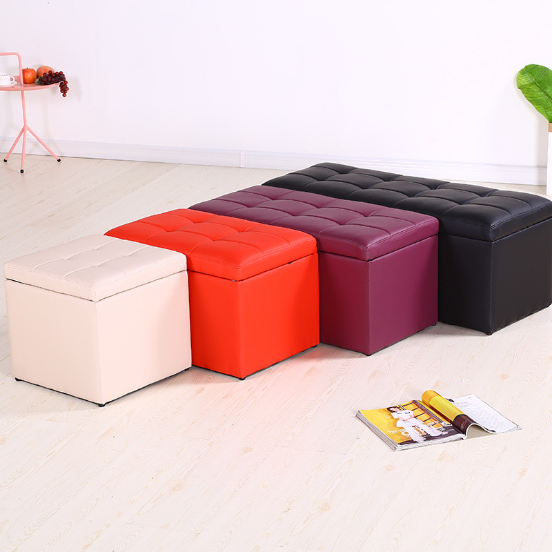 Solid Wood Sofa Stool Household Small Chair Fashion Shoe Changing Stool ...