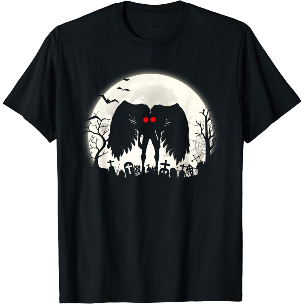 Scary M0Thman Halloween Costume Cryptid Gift Idea Tee T-Shirt | Shopee ...