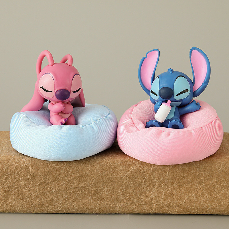 2Pcs/Set 7cm Cartoon Lilo & Stitch Anime Figure Stitch Baby Nipple ...