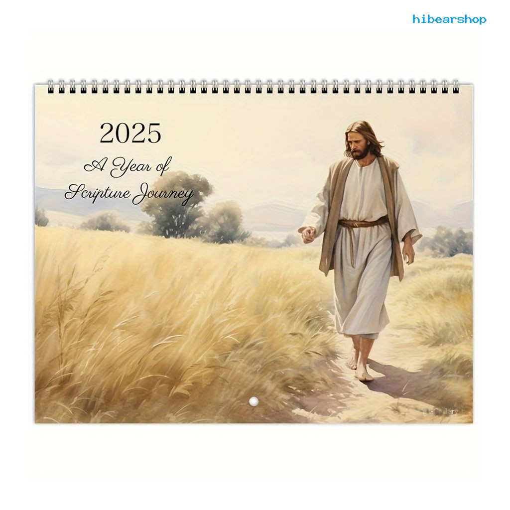 [LISI] Jesus 2025 Wall Calendar Jesus Art Illustrations Wall Calendar ...