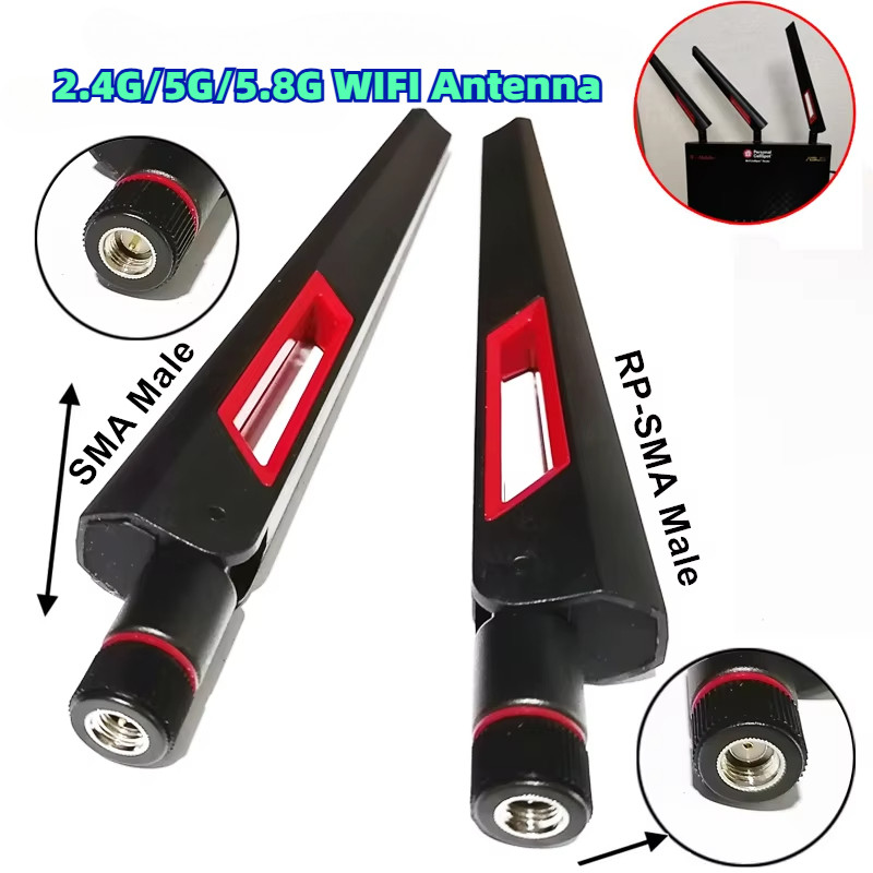 10dbi WIFI Antenna 2.4G 5G 5.8G 2400-5900Mhz Universal Antena For ASUS ...
