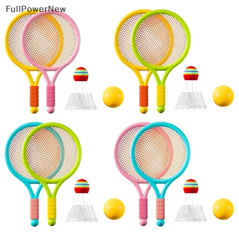 Full Kids Badminton Rackets Set Lightweight Children Tennis Badminton ...