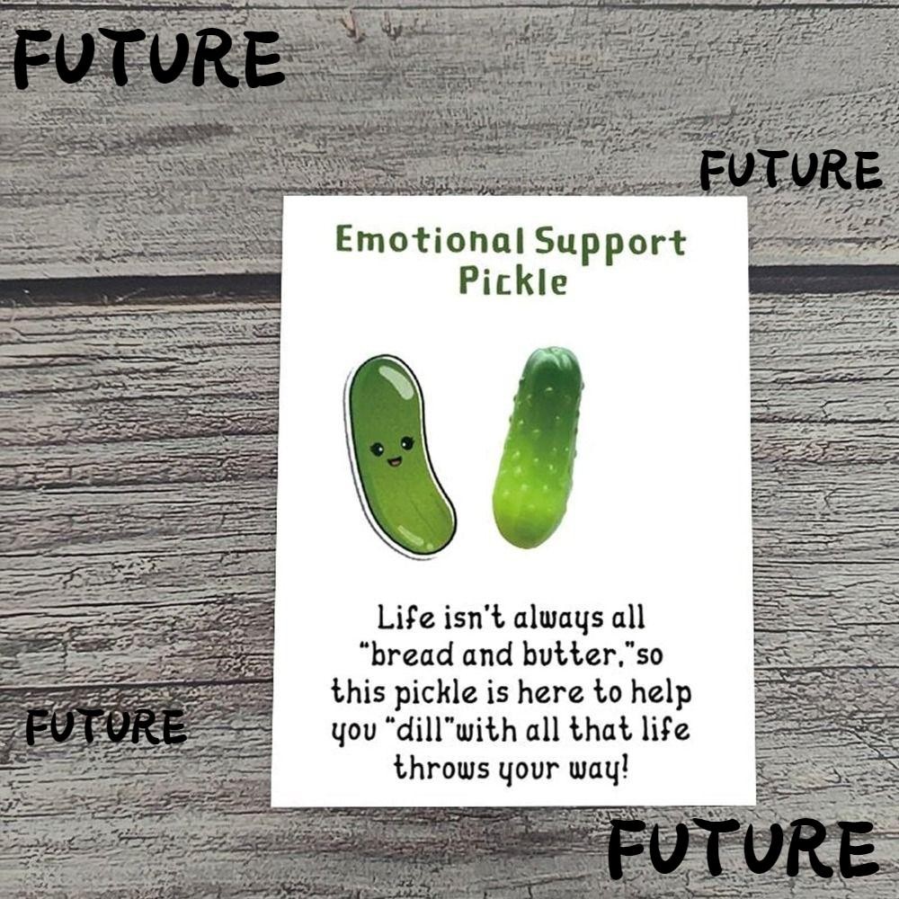 HL-FUTU Pickle Design Pocket Hug Card, Graduation Pickle Cute Emotional ...