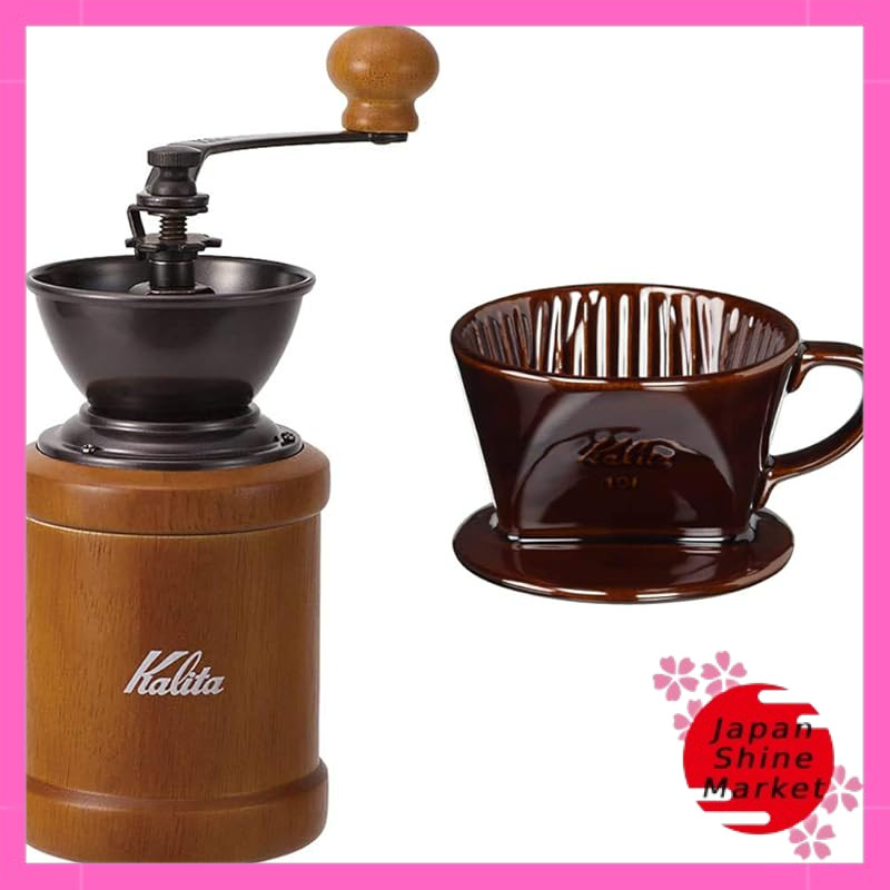 Universal Coffee Mill and Cleaning Brush Set by Kalita – Ideal for ...