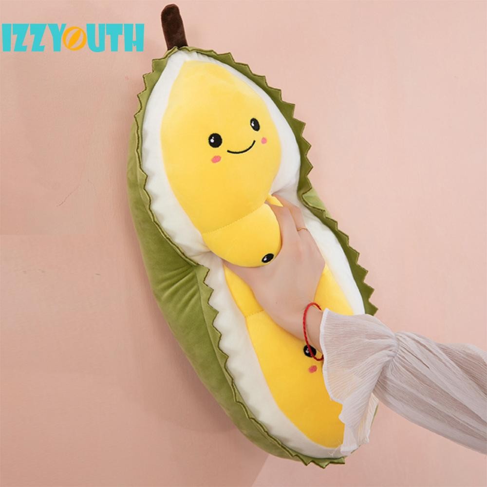 Durian Plush Toy Cute Durian Hugging Pillow Creative Cartoon Plushies ...
