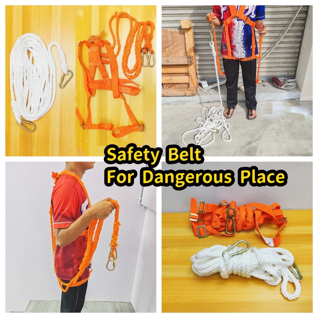 YeeFixx height place working safety belt rod thick rope hanging string ...