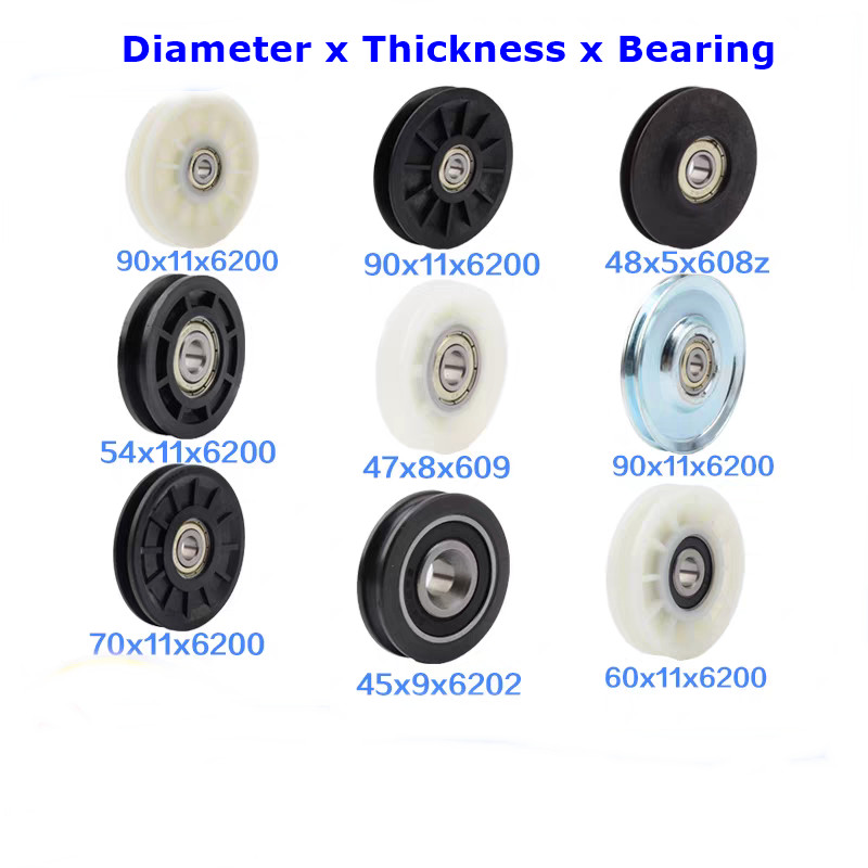 Elevator Hall Door Sheave Landing Door Cable Pulley Counterweight Rope ...