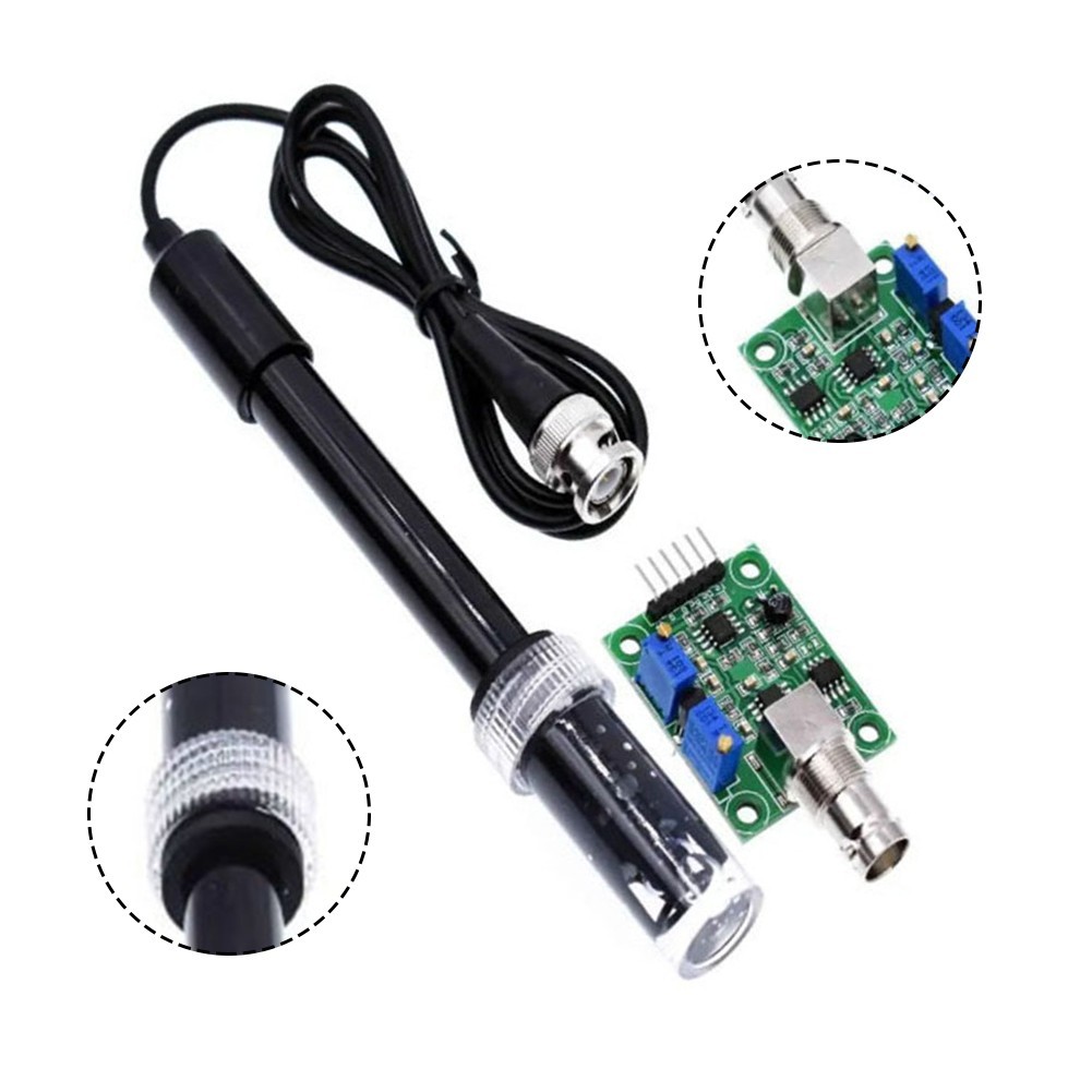 【SWTDRM】Sensitivity PH Sensor Kit for Arduino with PH Electrode Probe ...