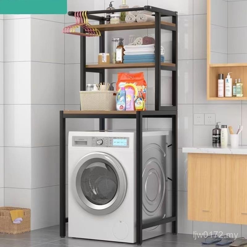 Toilet Open Upper Toilet Storage Rack Bathroom Floor-to-ceiling Flip ...