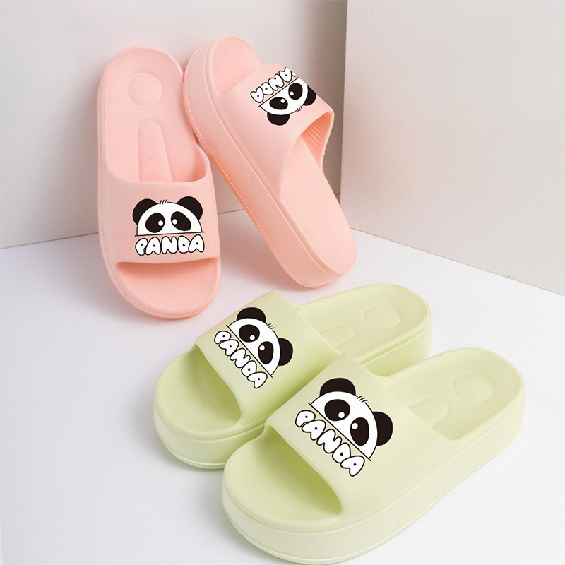 👟Alakad👟 36-41 Women Panda Ultra-Soft Thick Platform EVA Slides with ...