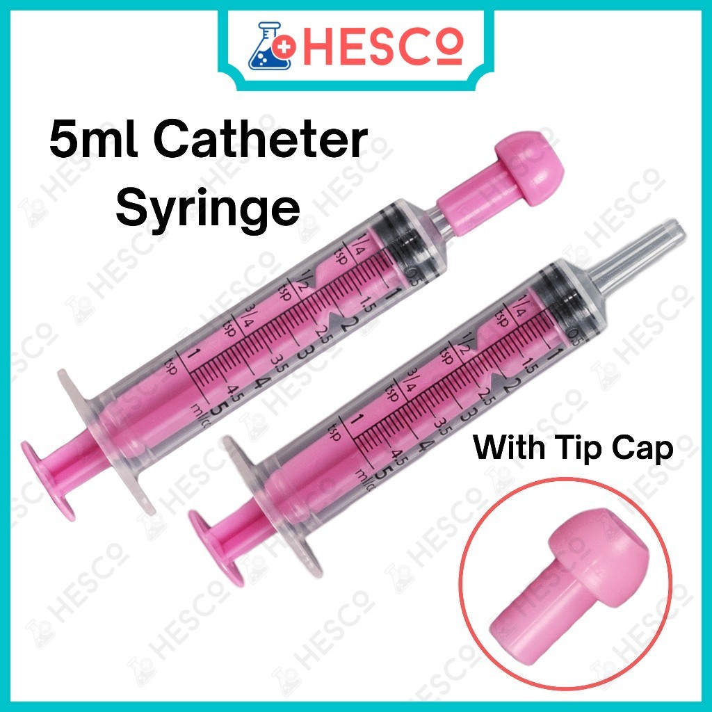 5ml Catheter Syringe Picagari Kateter 1pc — Feeding Syringe Sterile Non ...