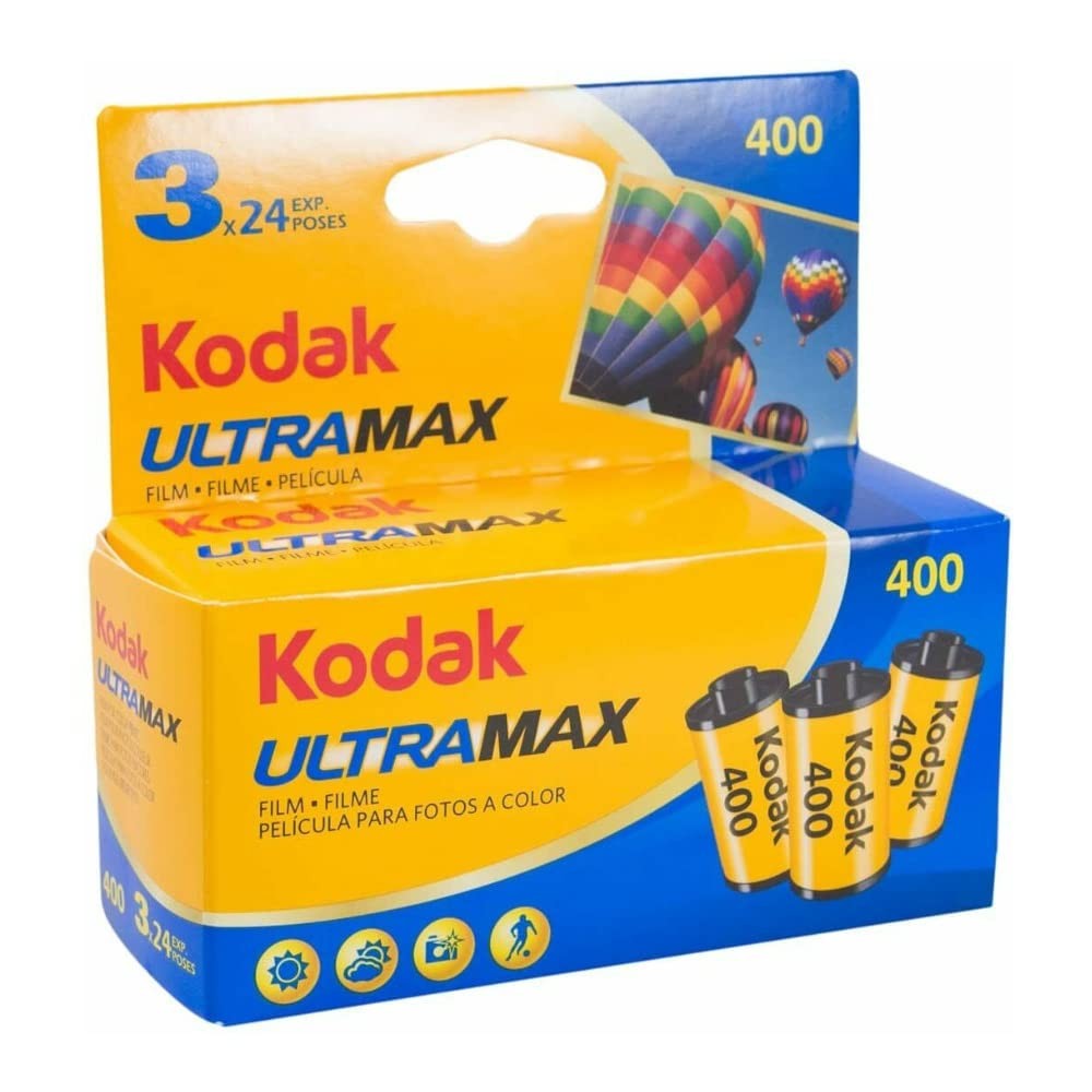 KODAK COLOR NEGATIVE FILM ULTRAMAX 400 35mm 24 sheets, set of 3 6034052 ...