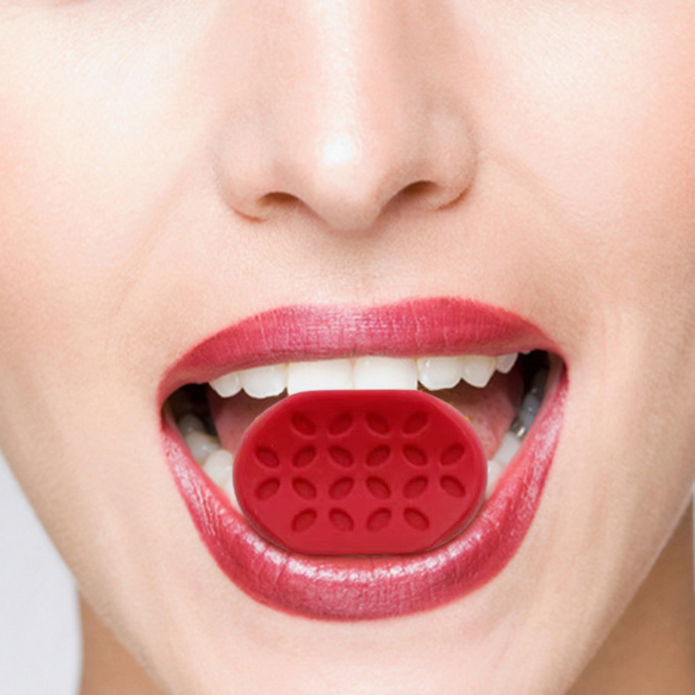Silicone Jaw Line Exerciser 40/50lbs Jawline Chew Ball Facial Toner ...