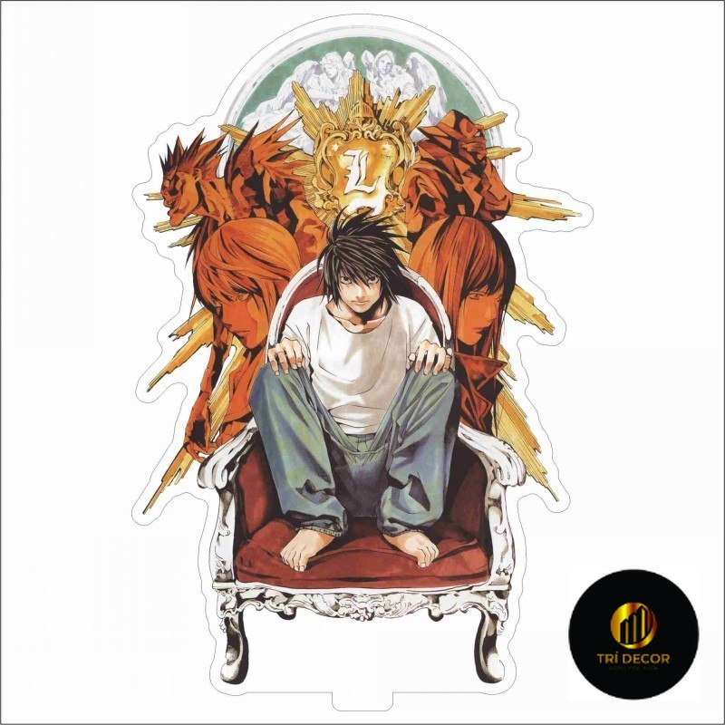 Keychain, Standee Model DEATH NOTE Anime Yagami Light Study Desk ...