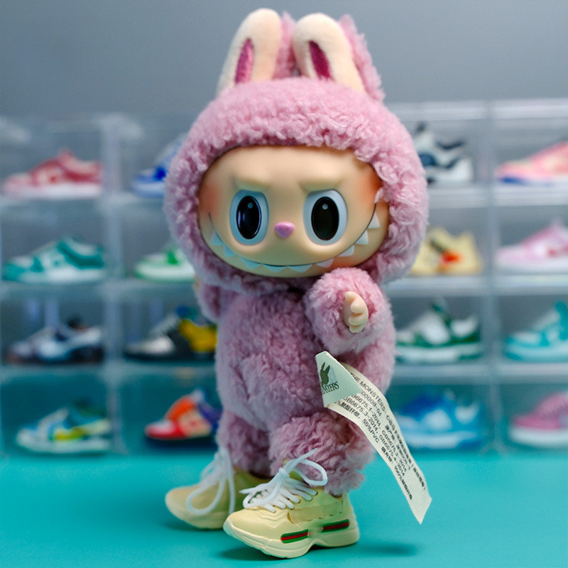 Labubu Doll Shoes Can Wear 3D Three-Dimensional Sneakers Model Labubu ...