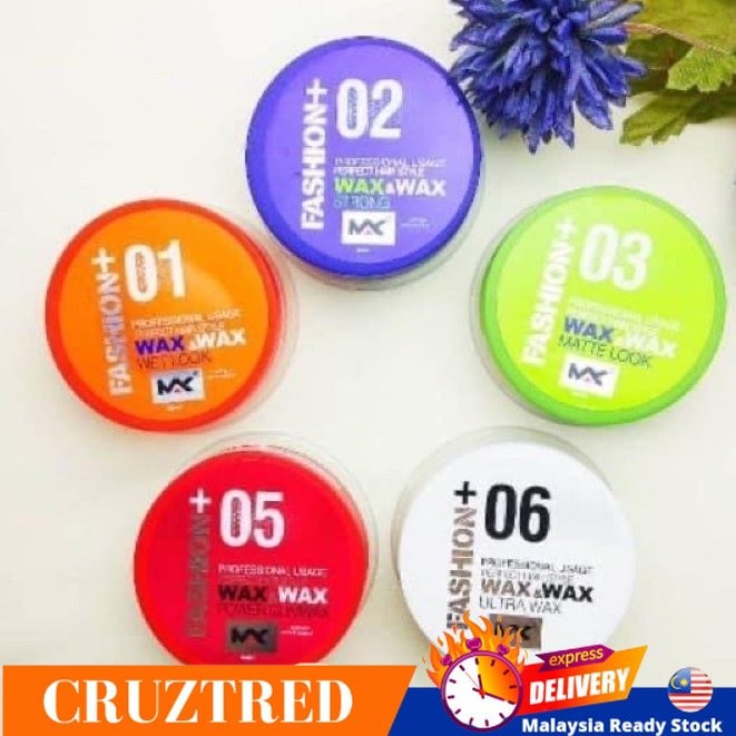 HAIR WAX Hair Styling POMADE 150ml Pomade Rubber Strong Hold Gel Rambut ...