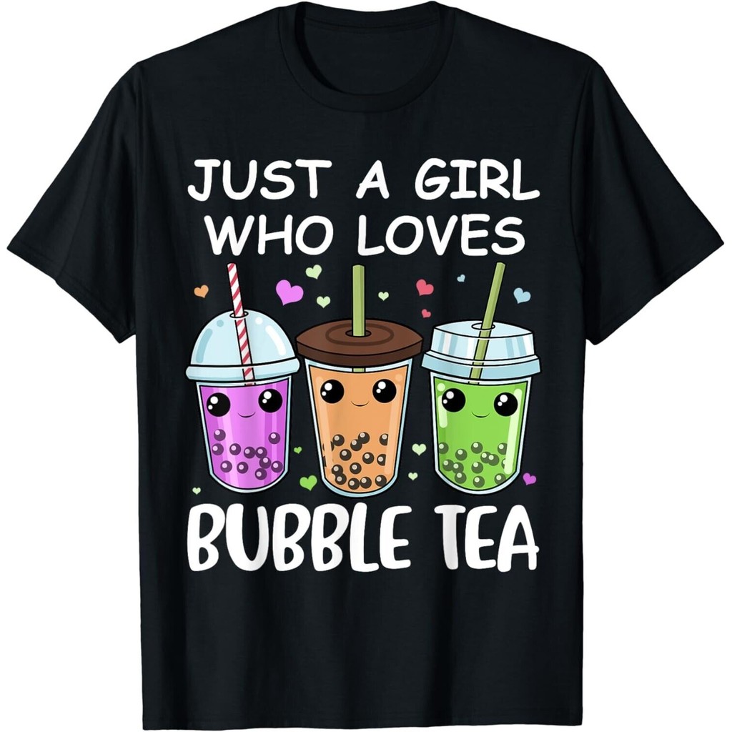 Bubble Tea Shirt Bubble Tea Kawaii Boba Tea T-Shirt | Shopee Malaysia
