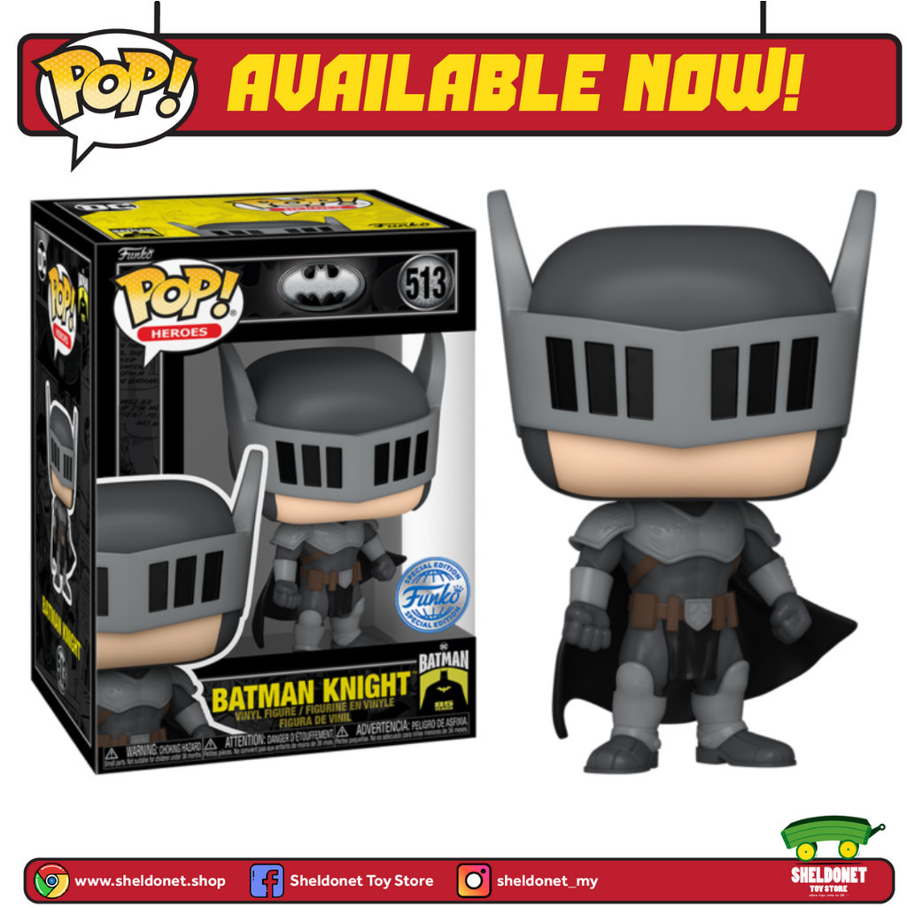 Funko Pop! Heroes: Batman: Knight & Squire (85th Anniversary) - Batman ...